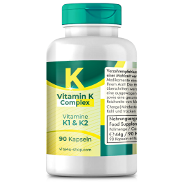 Vitamin K Complex mit Vitamin K1& K2 hier bestellen